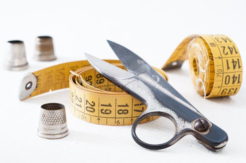Tools tailoring stock photo. Image of cotton, dressmaking - 32102836