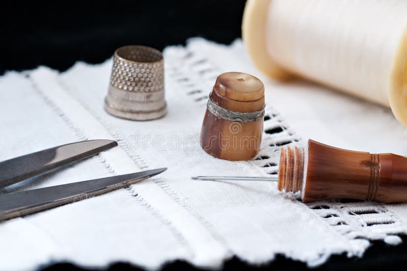 Items used by a tailor stock photo. Image of material - 33500062