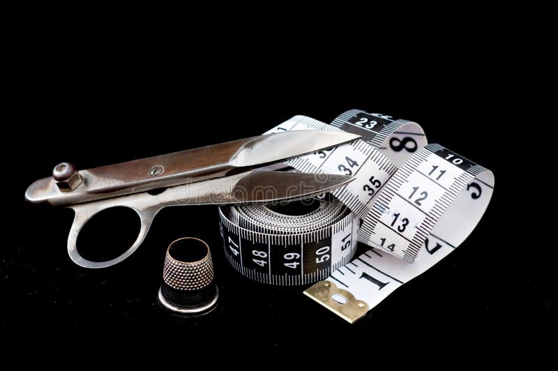 Tools tailoring stock photo. Image of cotton, dressmaking - 32102836