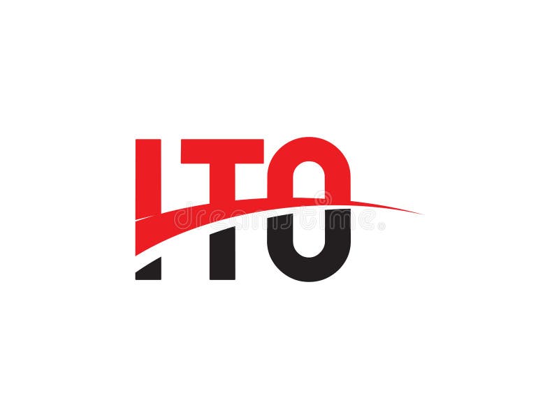 ITO Letter Initial Logo Design Vector Illustration Stock Vector ...