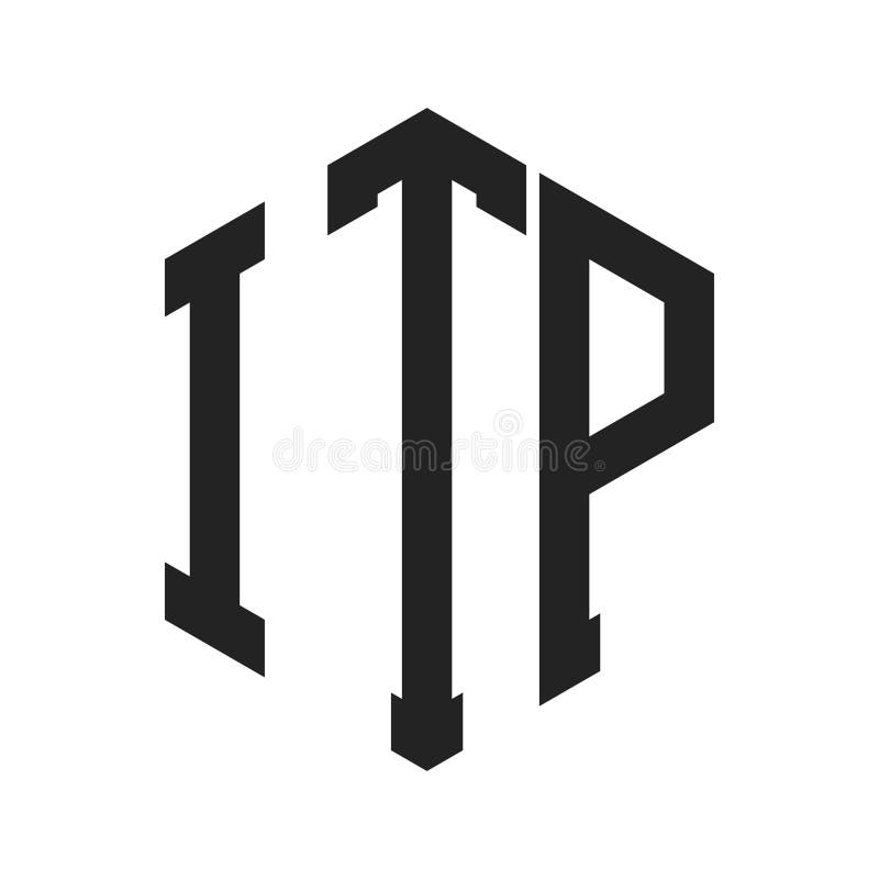 ITP Logo Design. Initial Letter ITP Monogram Logo Using Hexagon Shape ...