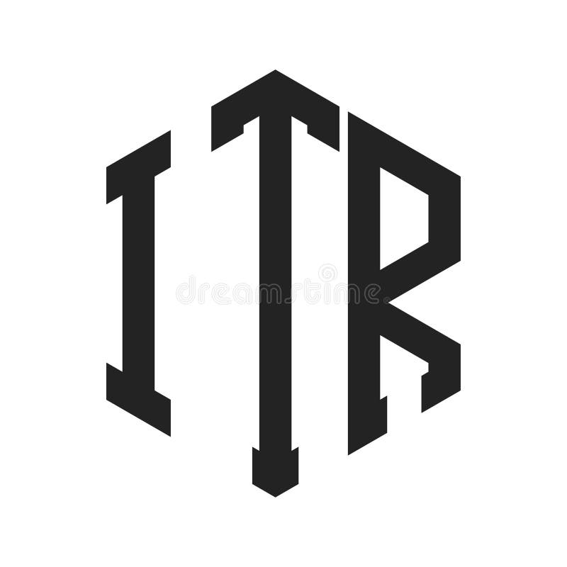 ITR Logo Design. Initial Letter ITR Monogram Logo Using Hexagon Shape ...