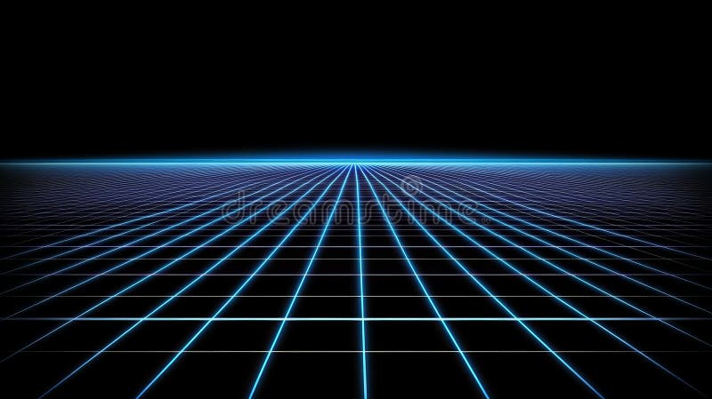 With Its Bright Blue and Purple Neon Lights and Triangular Shape, this ...