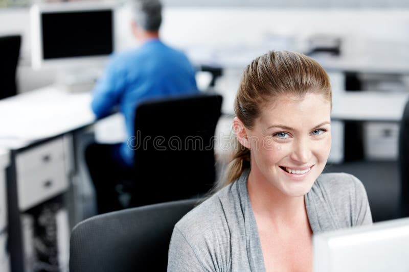 Its Business As Usual. a Working Business Office. Stock Photo - Image ...