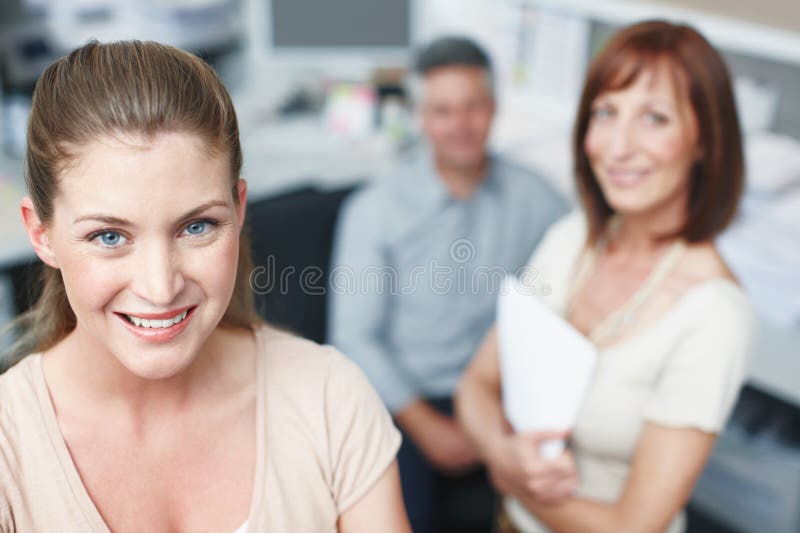 Its Business As Usual. a Working Business Office. Stock Photo - Image ...