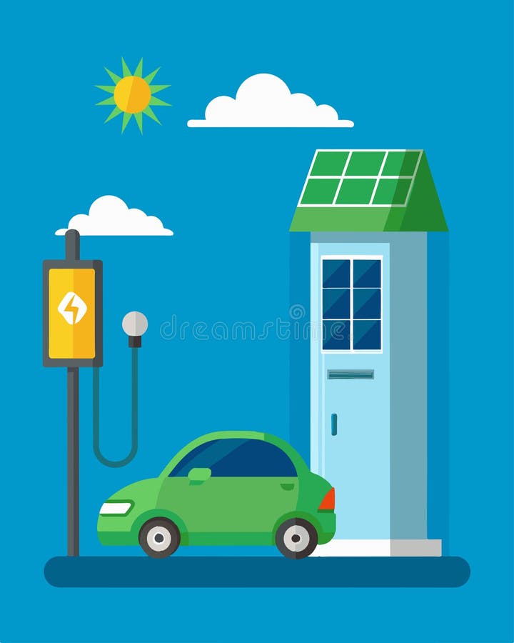 With Its Compact Size and Solarpowered Technology the EV Charger Can Be ...
