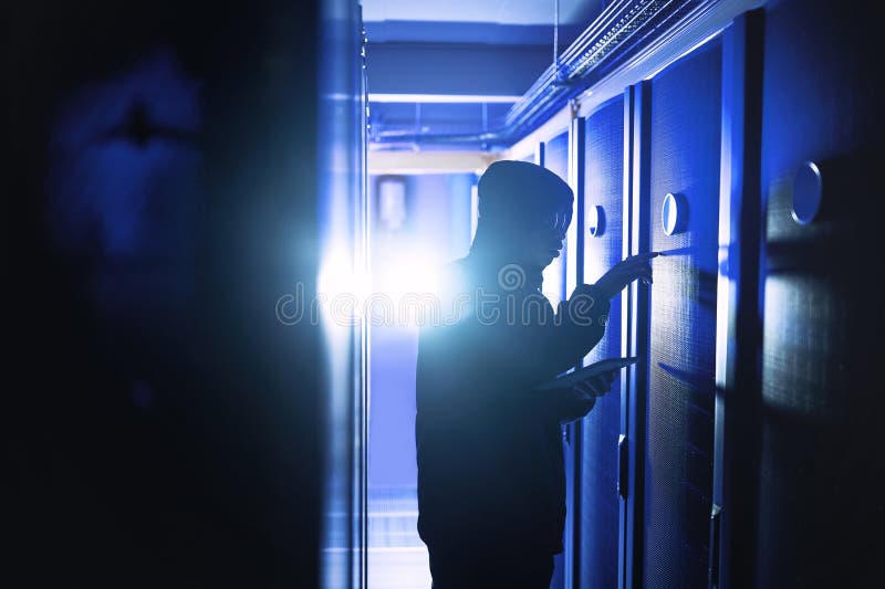 Its so Easy for Systems To Get Corrupted. a Hacker Using a Digital ...