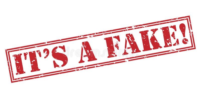 Fake ink stamp stock vector. Illustration of fraud, rubber - 114869699