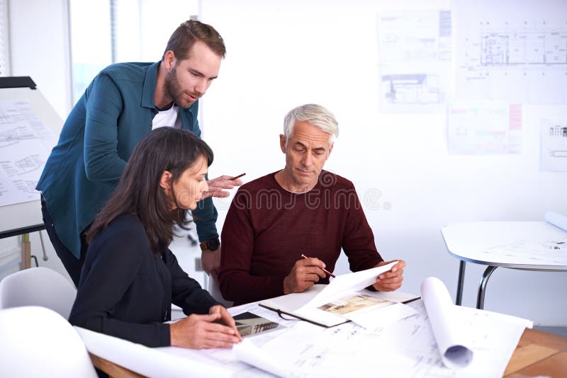 Its Going To Be a Masterpiece. Three Architects Working on a New ...