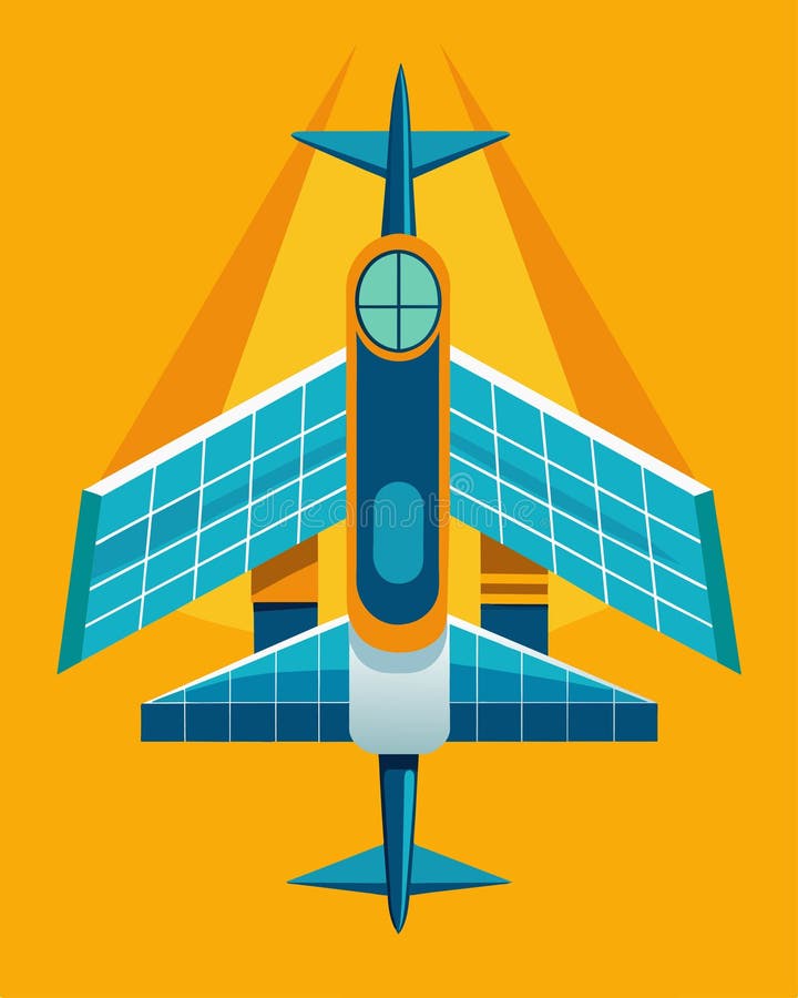 With Its Impressive Solar Panel Layout the Plane Resembles a Giant ...