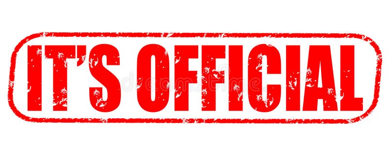 Its Official Stamp On White Background Stock Illustration ...