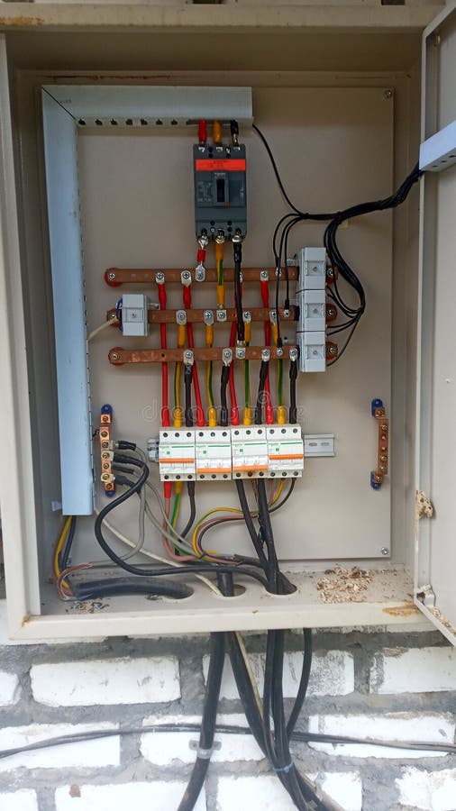 Its a Simple Electrical Instalation Editorial Photo - Image of industry ...
