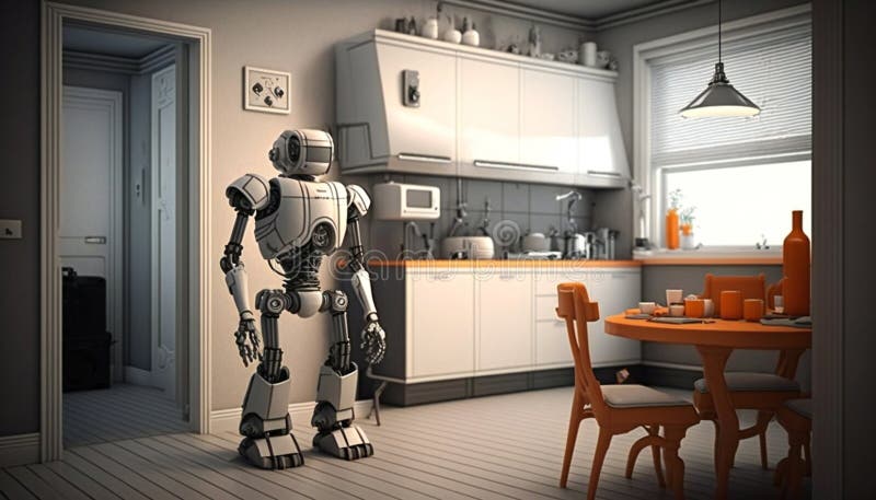 With Its Sleek Design and Advanced Capabilities, the Smart Home Robot ...