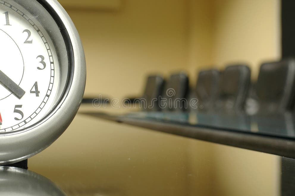 Its Time for Business Meeting Stock Photo - Image of broadcast, meeting ...