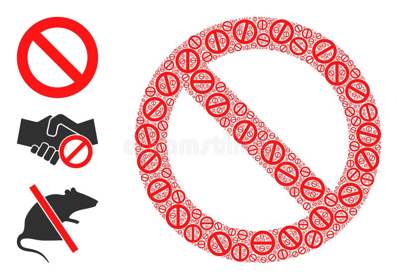 Forbidden Pictograms Stock Illustrations – 872 Forbidden Pictograms ...