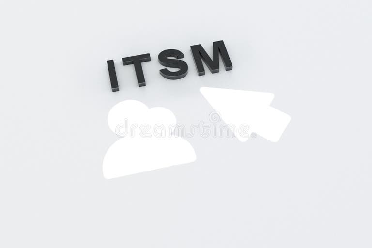 ITSM Concept Text Sunlight 3D Stock Illustration - Illustration of ...