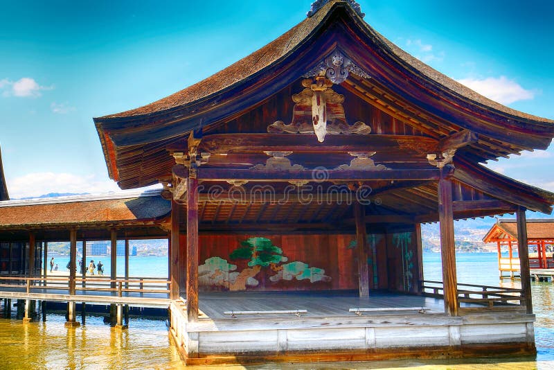 Itsukushima Shinto Shrine, Miyajima, Japan Editorial Photo - Image of ...