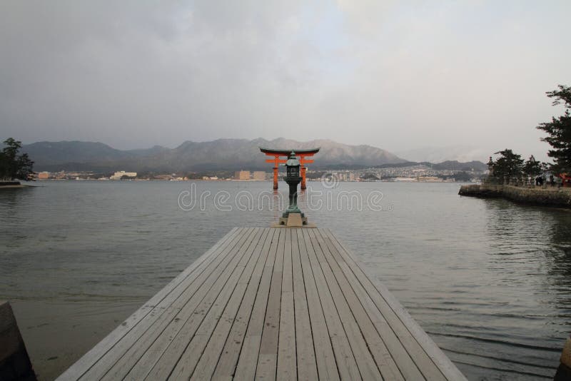 Itsukushima Shrine stock photo. Image of shinto, landscape - 46798614