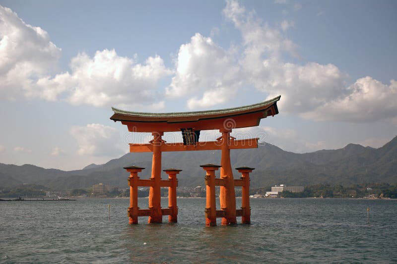 Itsukushima Shrine, Miyajima, Japan Stock Photo - Image of nippon ...