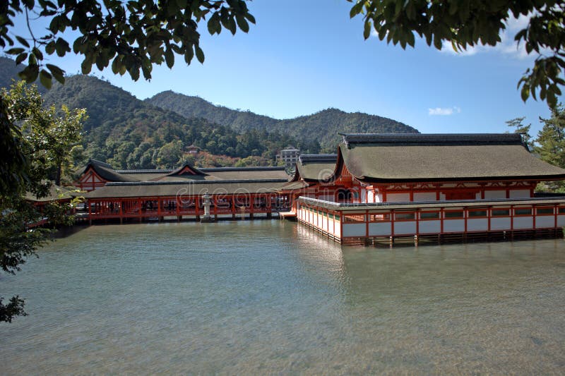 Itsukushima Shrine, Miyajima, Japan Stock Photo - Image of nippon ...