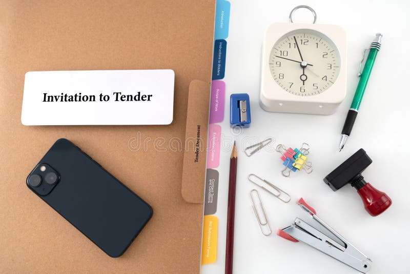 Photo Illustration for Procurement or Tender Process Called Invitation ...
