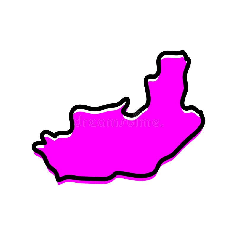 Ituri Province of the Democratic Republic of the Congo Vector Map Stock ...