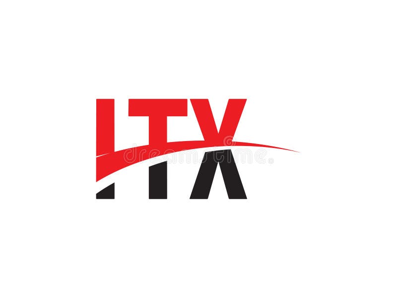 ITX Letter Initial Logo Design Vector Illustration Stock Vector ...