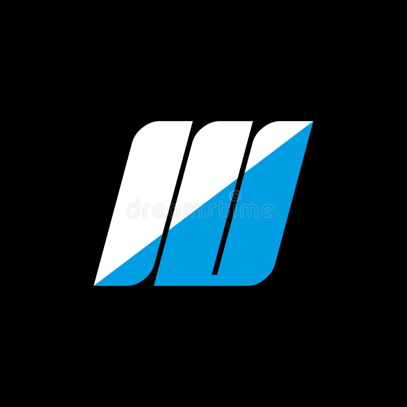 IU Letter Logo Design on Black Background. IU Creative Initials Letter ...