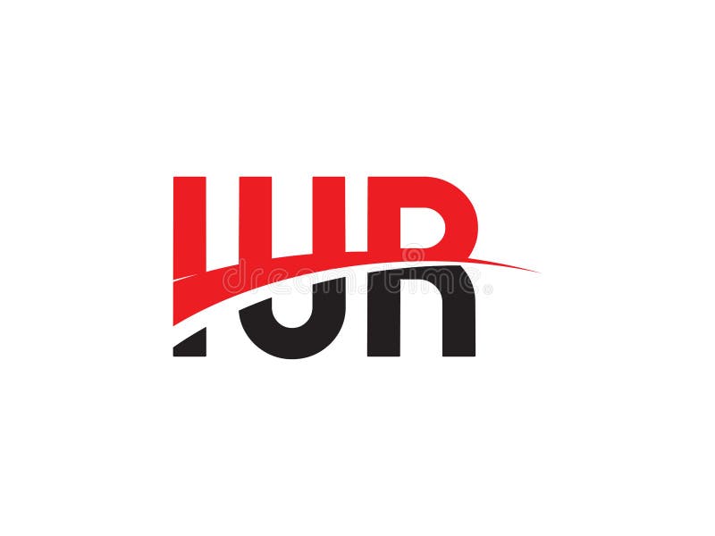 IUR Letter Initial Logo Design Vector Illustration Stock Vector ...
