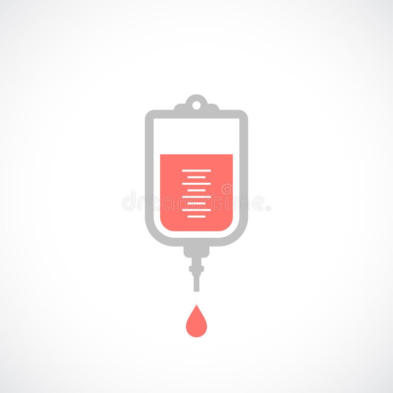 Iv bag vector logo stock vector. Illustration of care - 132790040