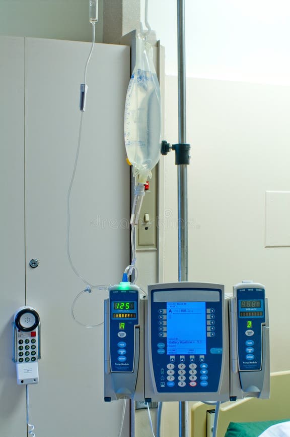 IV Pump stock image. Image of medication, intravenous - 5442523