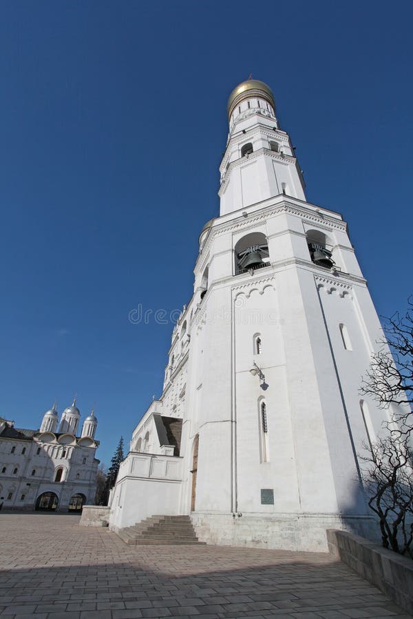 Ivan the Great Bell Tower, Moscow Kremlin Editorial Stock Photo - Image ...