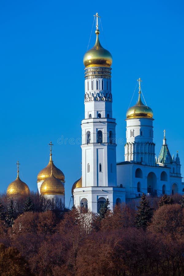The Ivan the Great Bell Tower, Moscow, Russia Stock Image - Image of ...