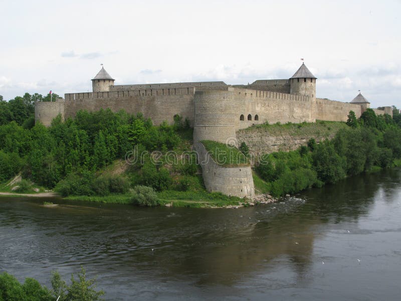 Ivangorod Russia stock photo. Image of cathedral, europe - 23298166