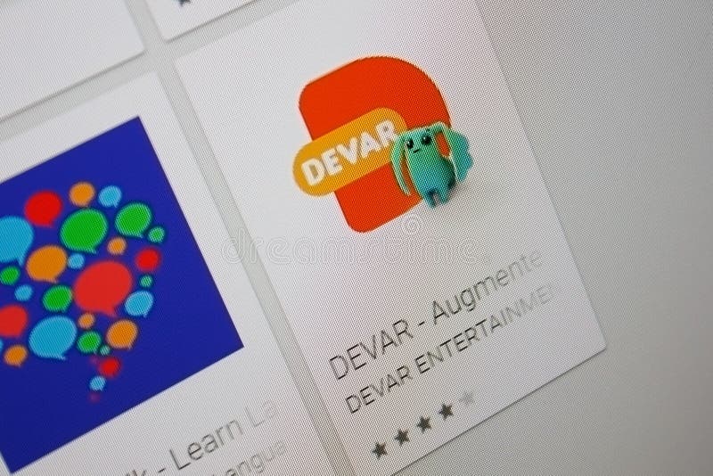 Ivanovsk, Russia - November 28, 2021: Devar App on the Display of a ...