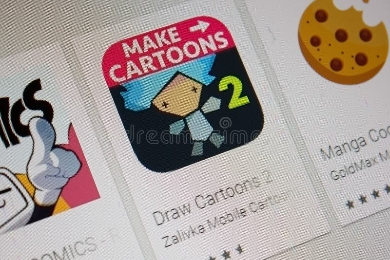 Ivanovsk, Russia - November 28, 2021: Draw Cartoons 2 App on the ...