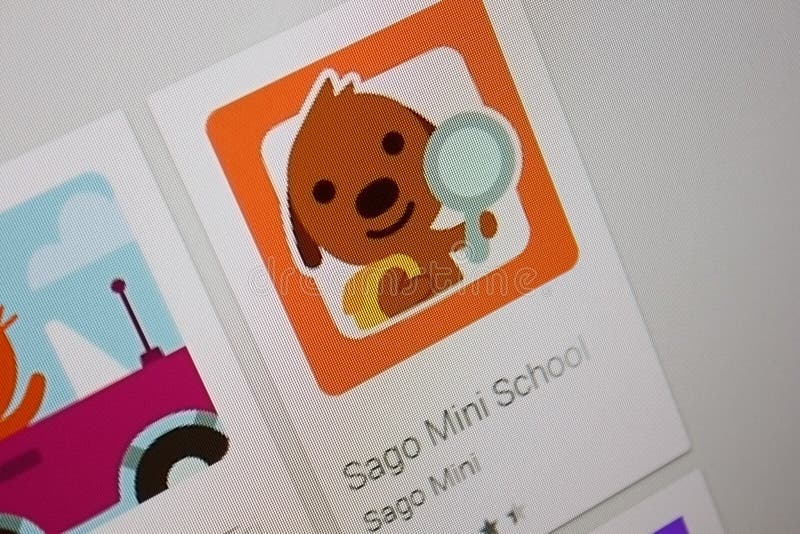 Ivanovsk, Russia - November 28, 2021: Sago Mini School App on the ...