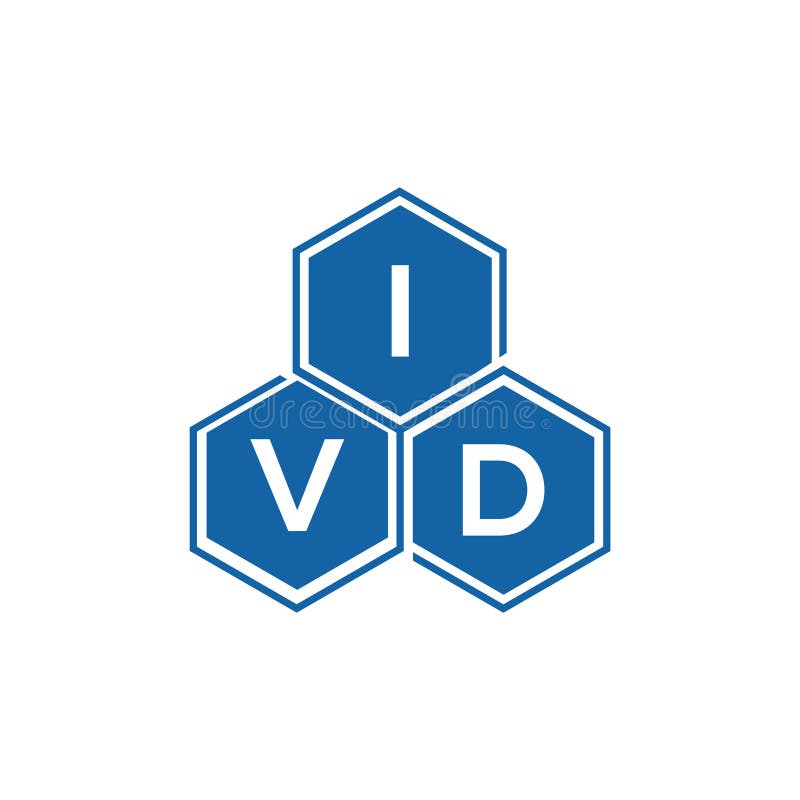 IVD Letter Logo Design on White Background.IVD Creative Initials Letter ...