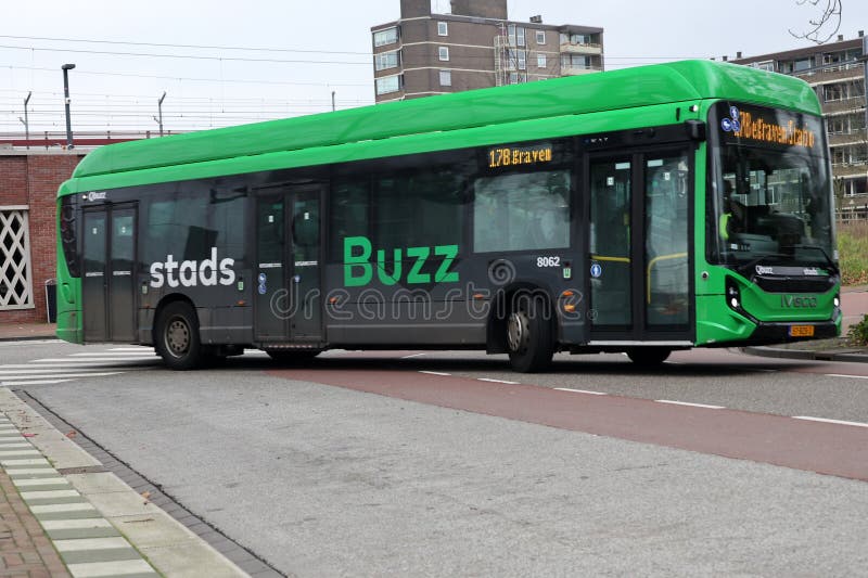 IVECO Electric Stadsbuzz Bus at Gouda Station Running for Qbuzz ...
