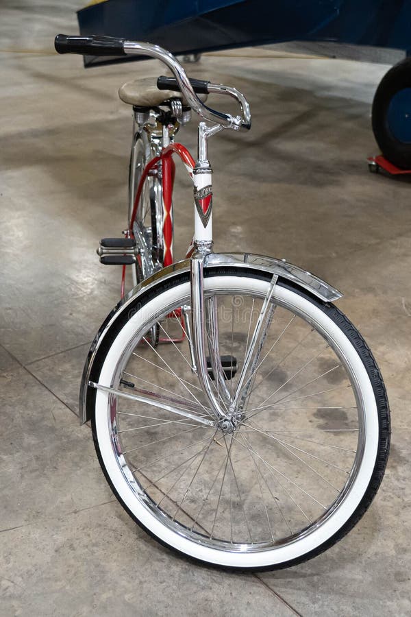 Iver Johnson Bicycle from 1939 on Display at a Museum Editorial ...