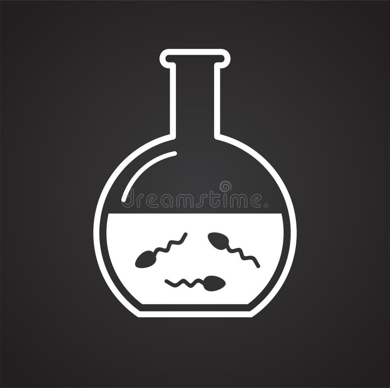 IVF Icon on Background for Graphic and Web Design. Simple Vector Sign ...