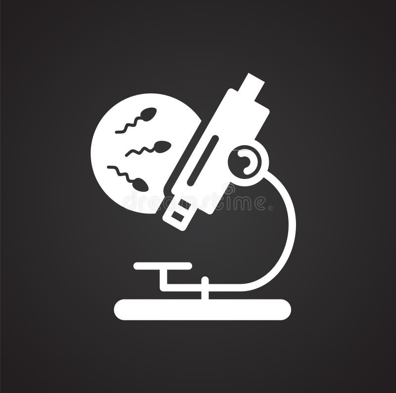 IVF Icon on Background for Graphic and Web Design. Simple Vector Sign ...