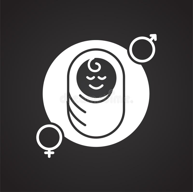 IVF Icon on Background for Graphic and Web Design. Simple Vector Sign ...