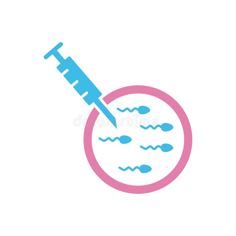 IVF Icon on Background for Graphic and Web Design. Simple Vector Sign ...