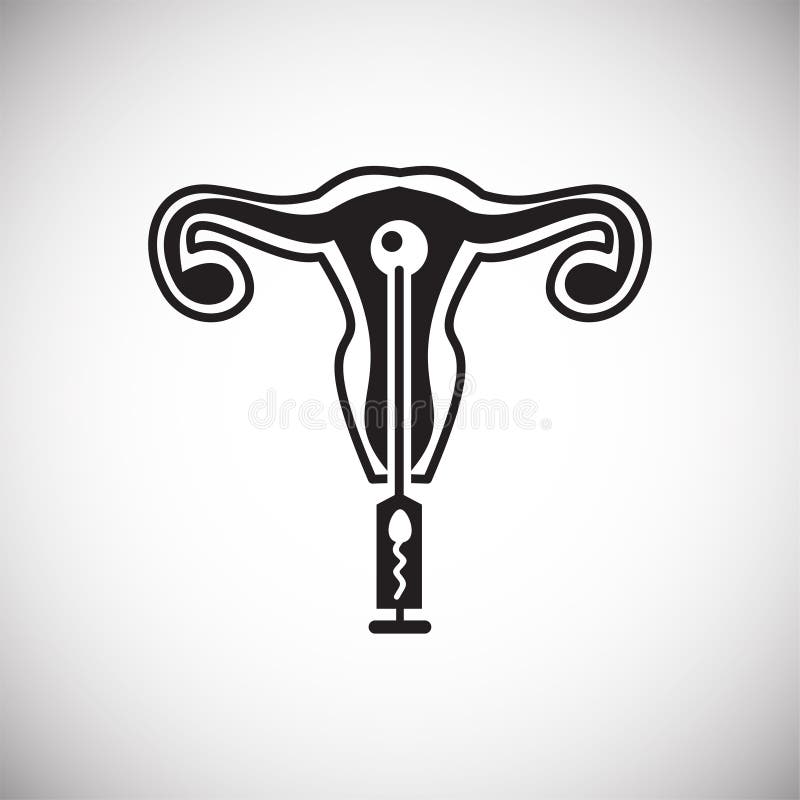 IVF Icons Set on White Background for Graphic and Web Design. Simple ...