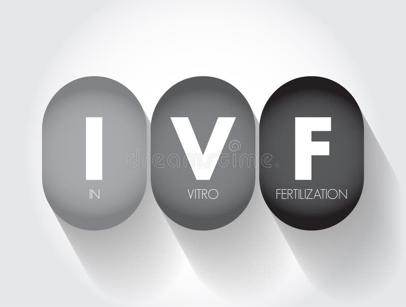 IVF in Vitro Fertilization - Process of Fertilization Where an Egg is ...
