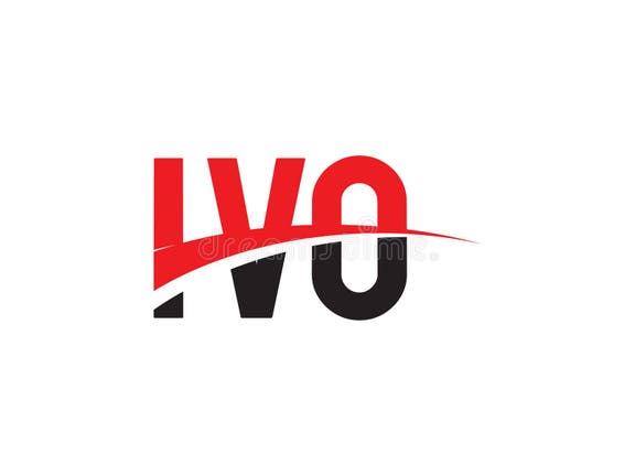 IVO Letter Initial Logo Design Vector Illustration Stock Vector ...