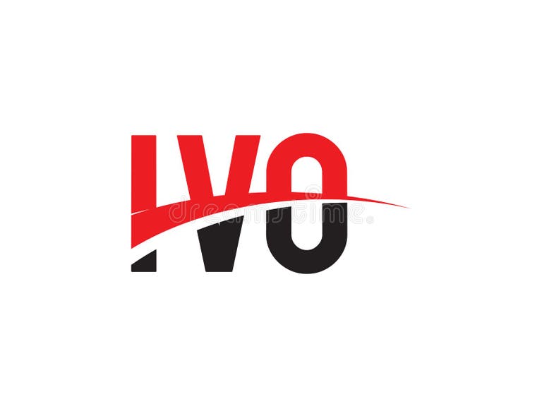 IVO Letter Initial Logo Design Vector Illustration Stock Vector ...