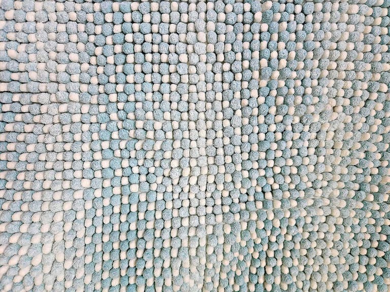 Ivory and Aqua Chenille Design Stock Photo - Image of color, backdrop ...