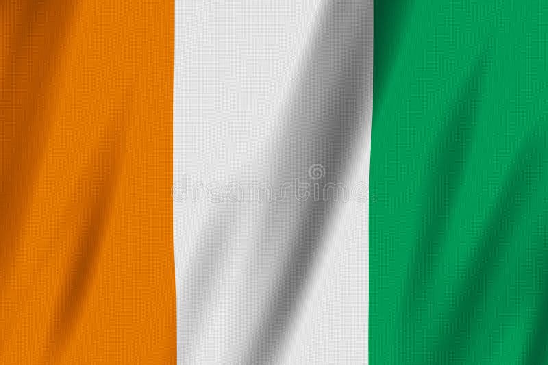 Ivory Coast Flag Background Stock Image - Image of sovereignty ...